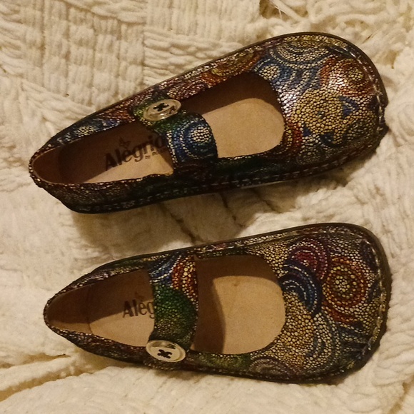 Alegria | Shoes | Alegria Shoes Pg Lite Paloma Rainbow Comfort Mary ...